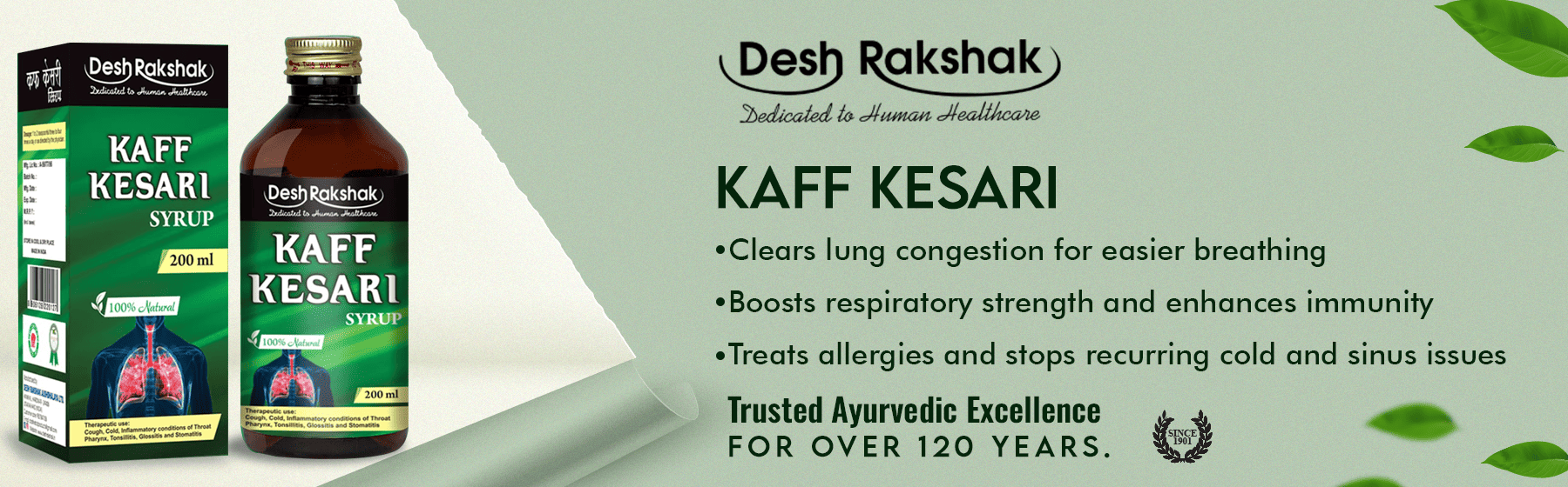 Desh Rakshak Aushdhalaya Ltd – Since 1901